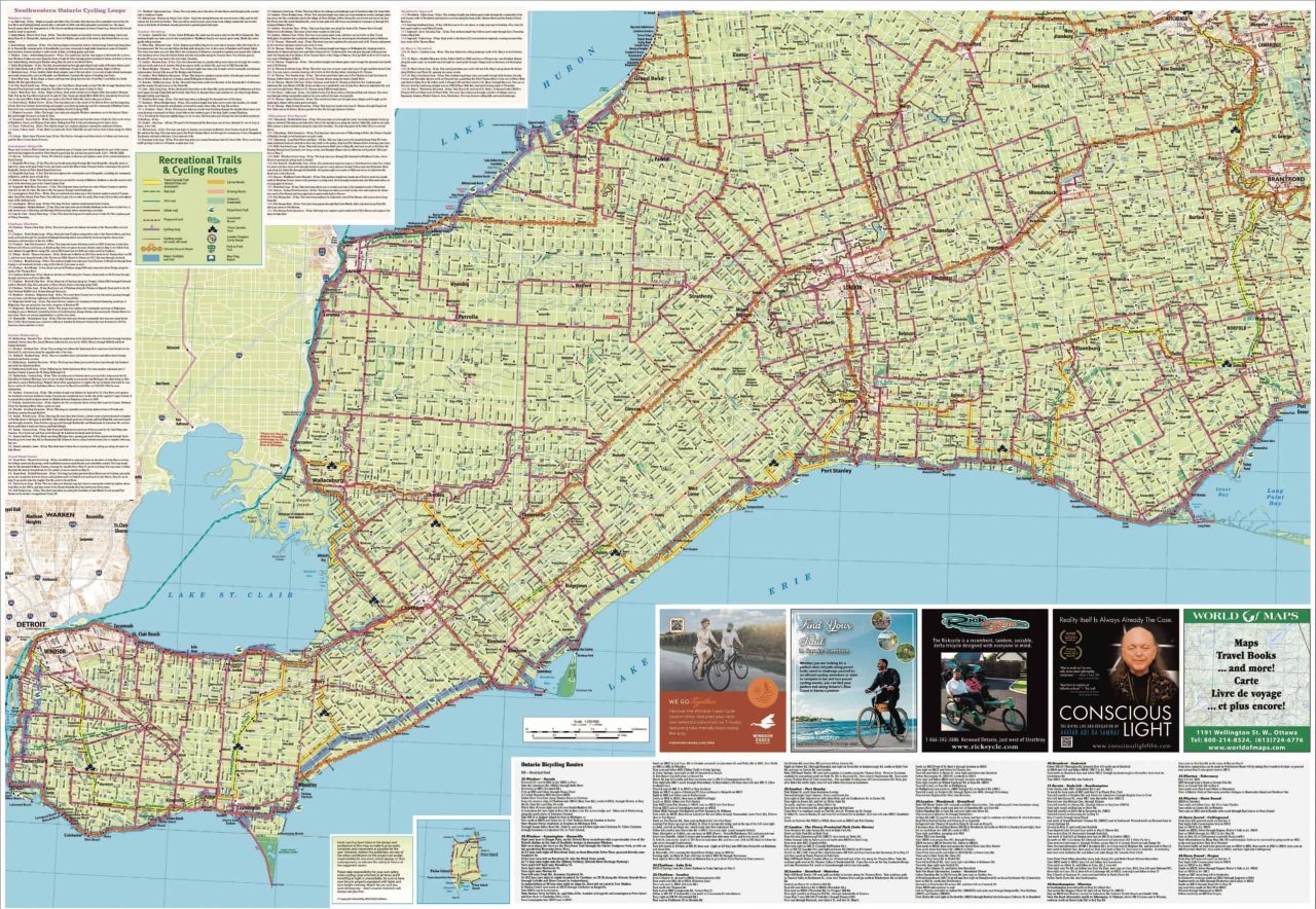 Southwestern Ontario (South) - Ontario Trail Maps